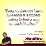 Stop Blaming the Students For Your Failure – Success in the Classroom